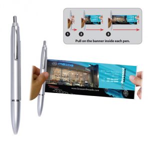 Pull Out Pen | Banner Pens | Scroll Pens | #1 in Europe